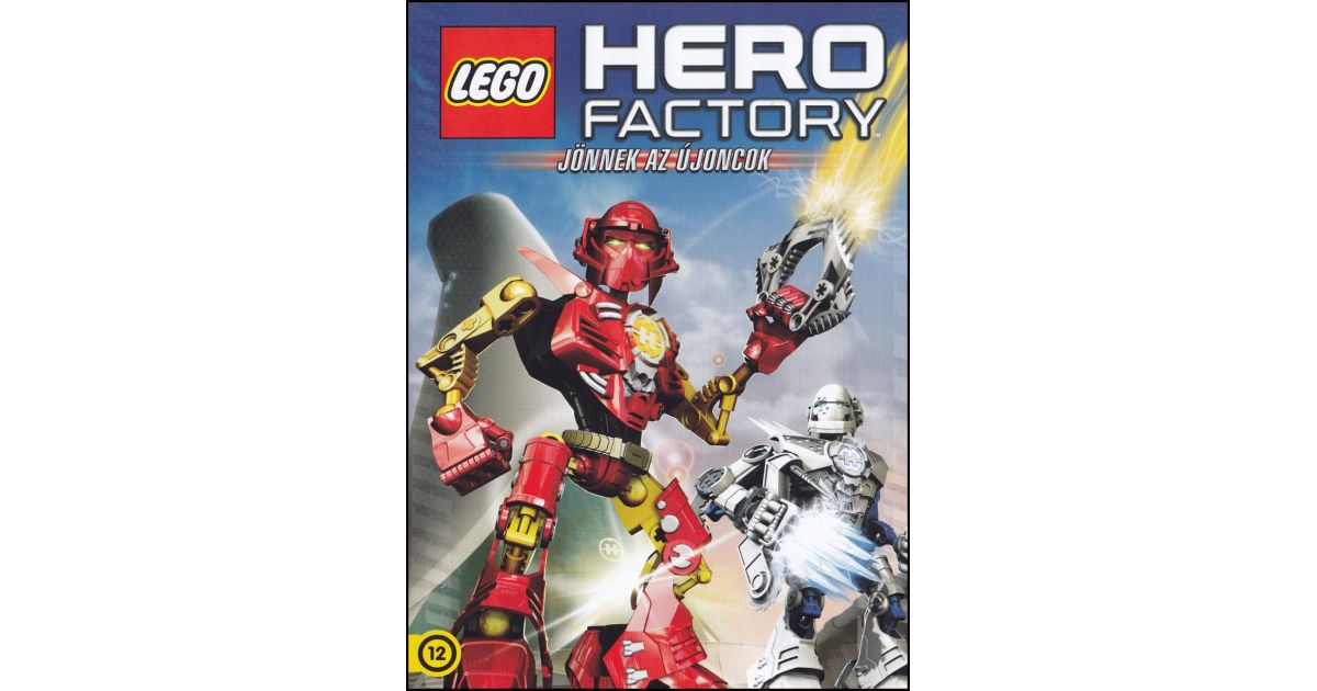 Lego Hero Factory: Jönnek az újoncok DVD - Dalnok Kiadó Zene- és DVD ...